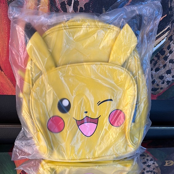 Bags | Pokeman Pika Char Mini Pubackpack Nwt | Poshmark